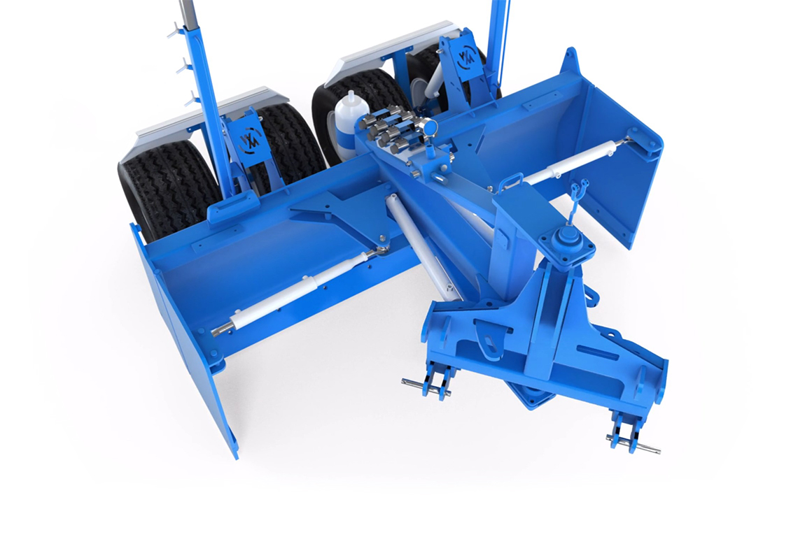 Custom levellers and graders laser controlled | Weterings - Weterings ...