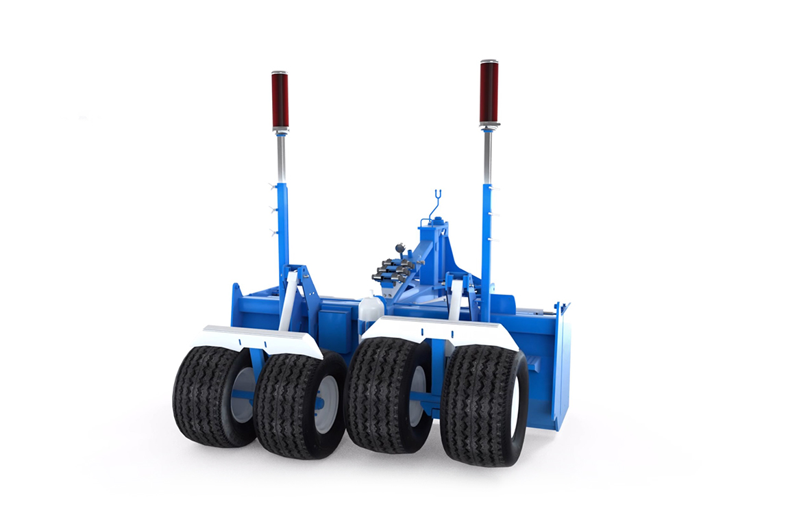 Custom levellers and graders laser controlled | Weterings - Weterings ...