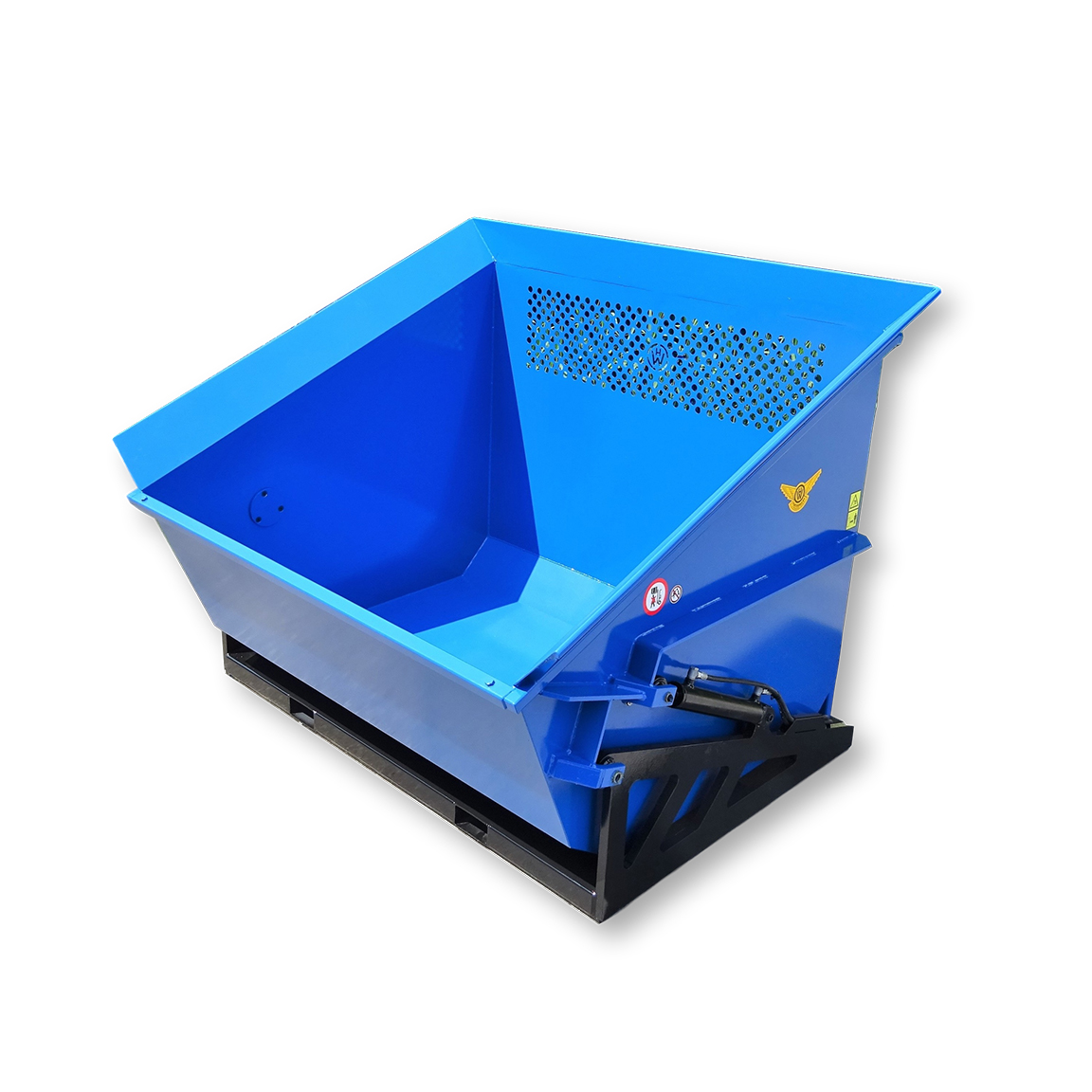 Waste containers - Tippers, hydraulic and mechanical - Weterings machinery